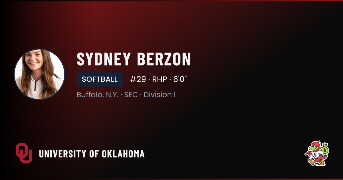 Sydney Berzon University of Oklahoma Softball NIL Deal | RallyFuel